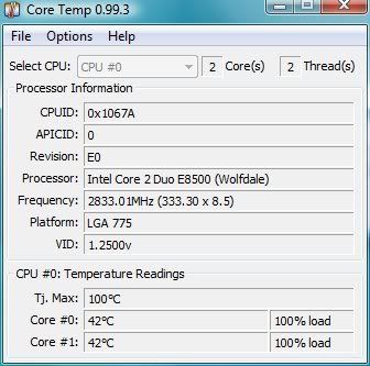 Core Temp program not working? | Overclock.net