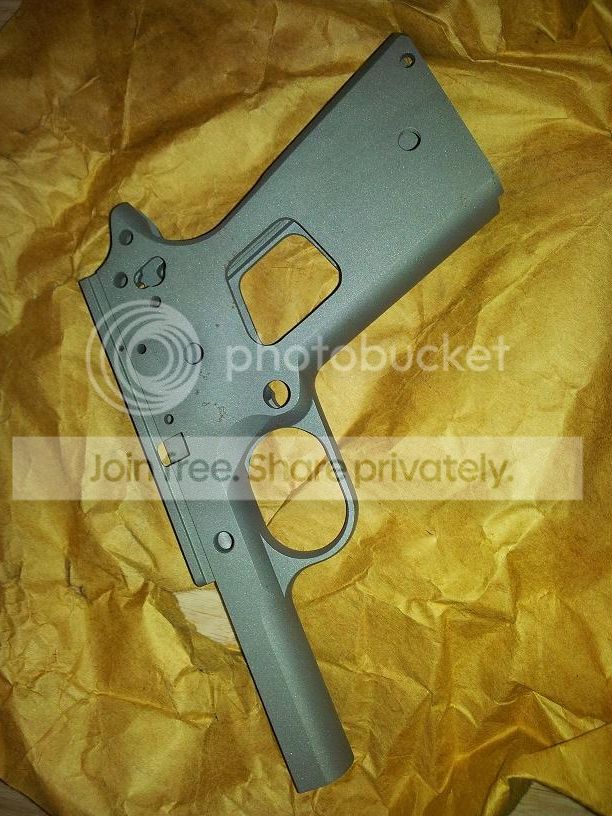 sold - "Virgin" Caspian 1911 carbon frame - Calguns.net